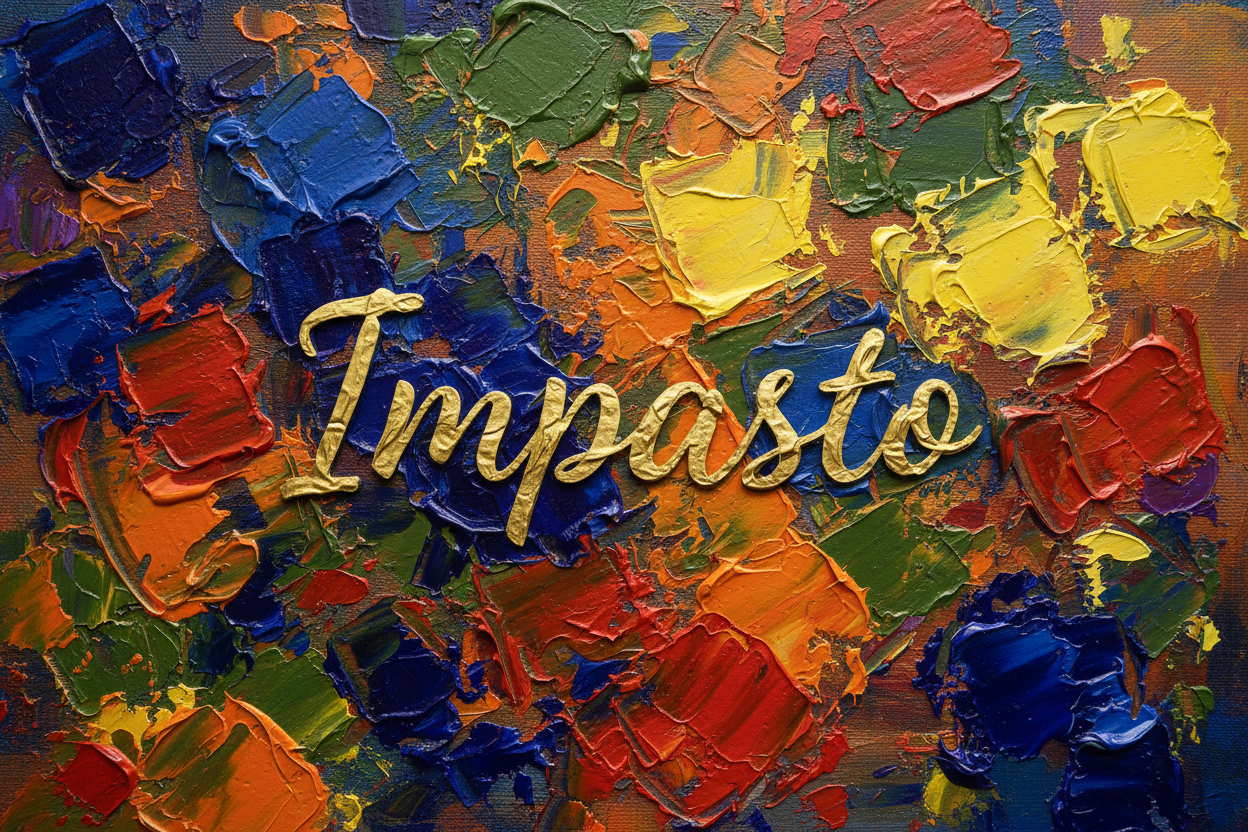Impasto Impressionist Paintings | Textured Fine Art Bold Brushstrokes ...